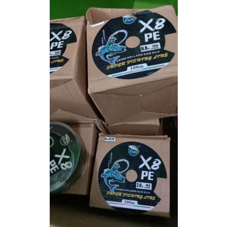 Jual Senar PE Orca X8 hitam connecting | Shopee Indonesia