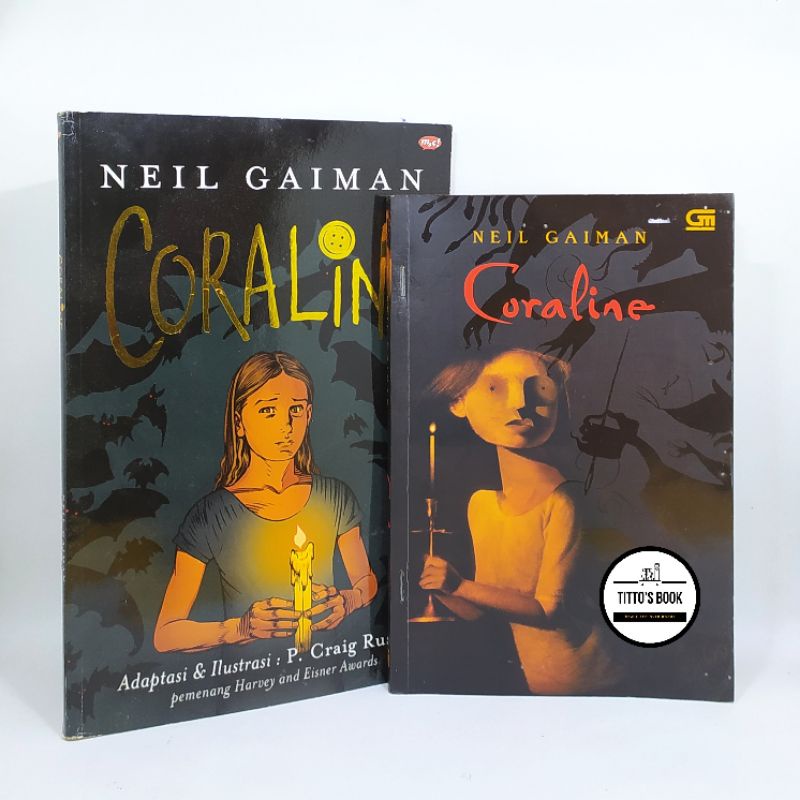 Jual NOVEL CORALINE - NEIL GAIMAN (ORIGINAL) | Shopee Indonesia