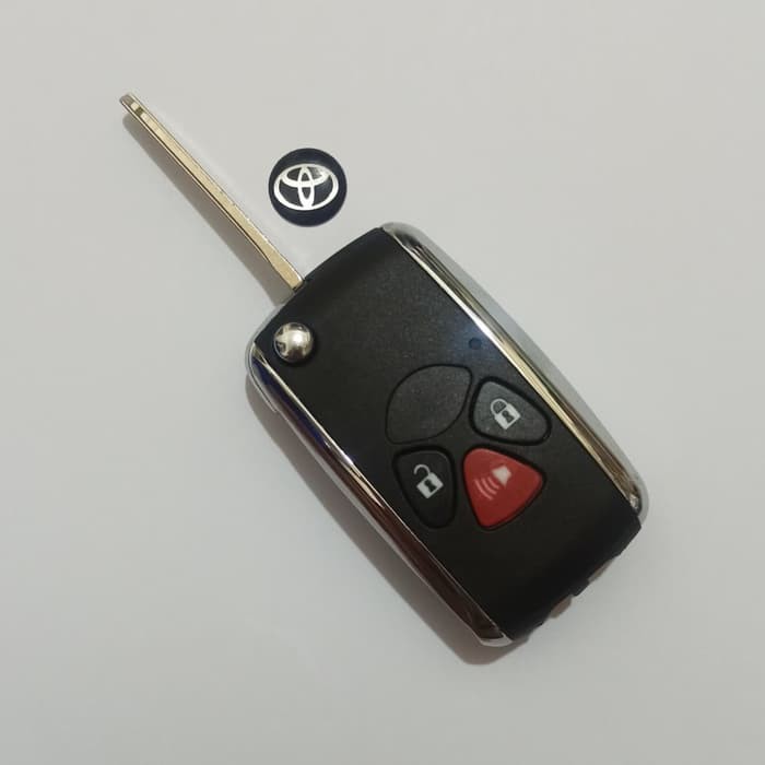 Jual Casing Kunci Lipat Flip Key Toyota Innova Fortuner Vios Altis 3 ...