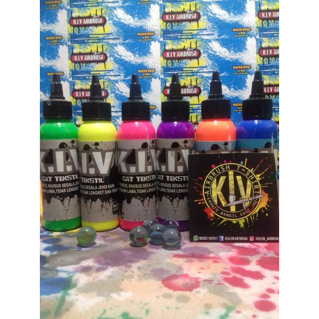 Jual Cat textile lukis Airbrush | Shopee Indonesia