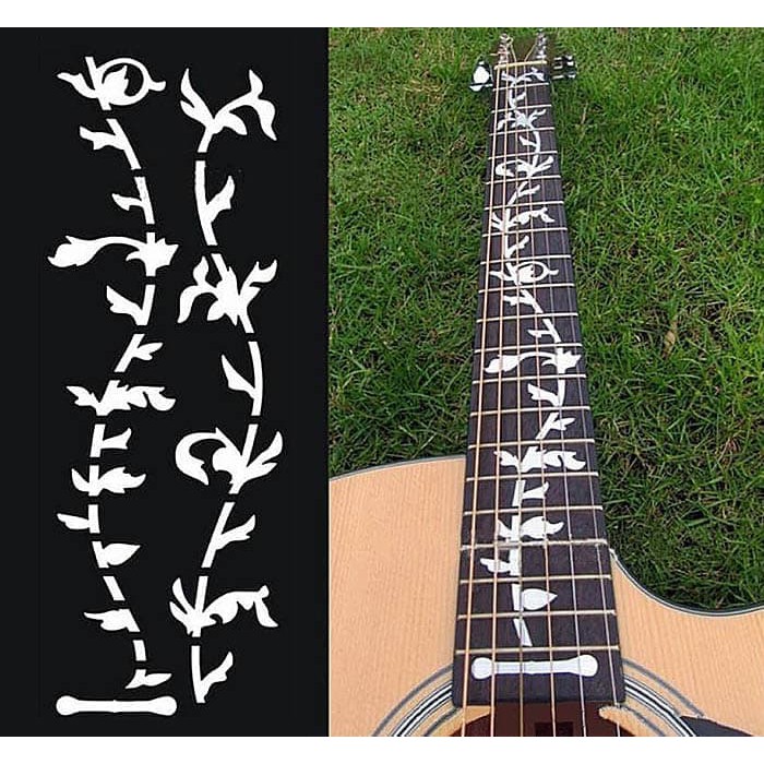Jual Terviral !! Stiker Fret Gitar Tree of Life Inlay Sticker Fretboard ...