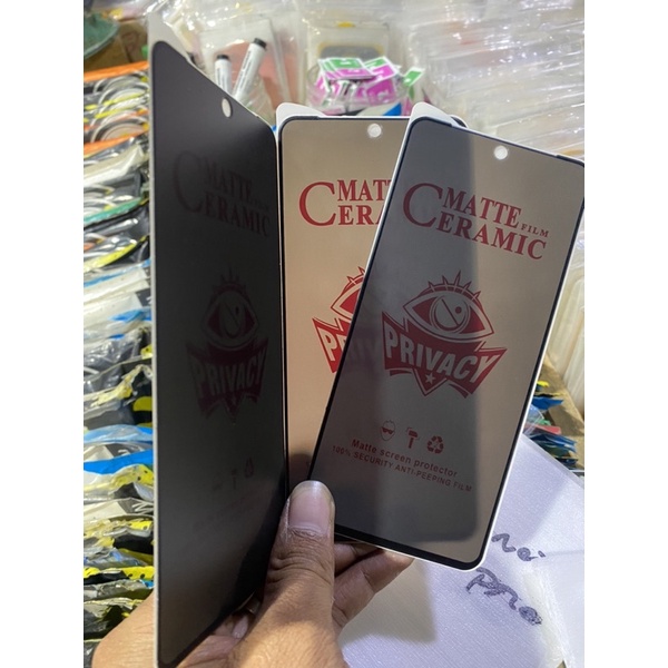 Jual TEMPERED GLASS/ TEMPER PRIVACY CERAMIC REDMI 10 NOTE 9 9S 9 PRO NOTE 10 10S 10 PRO 4G/5G TG ...
