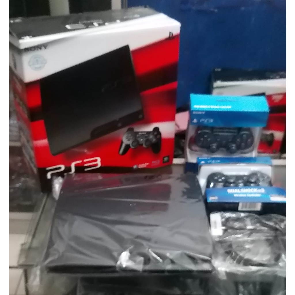Jual Ps3 Playstation 3 Slim + Hdd 120Gb/500gb + Full Games | Shopee ...