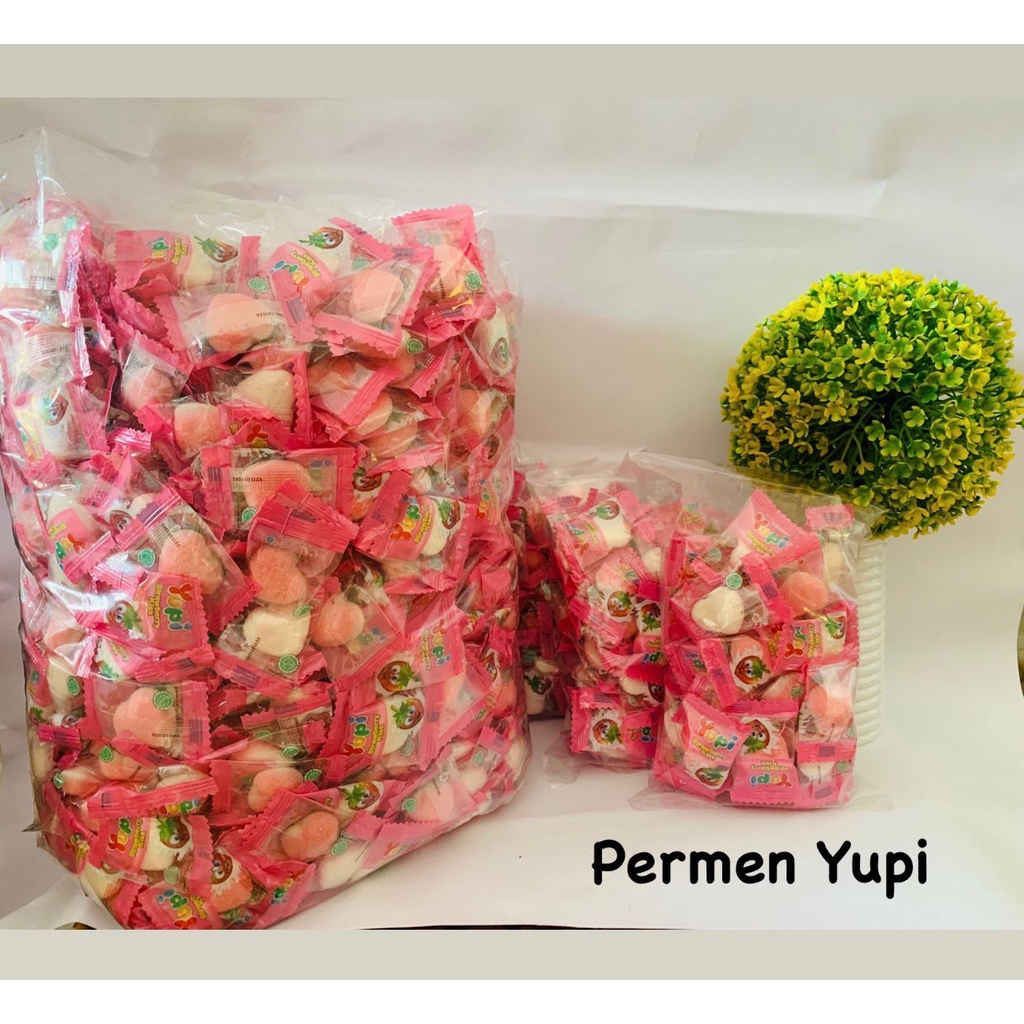 Jual PERMEN YUPI STRAWBERRY, MANGO DAN FRUITTY 250 GRAM - Permen Yupi ...