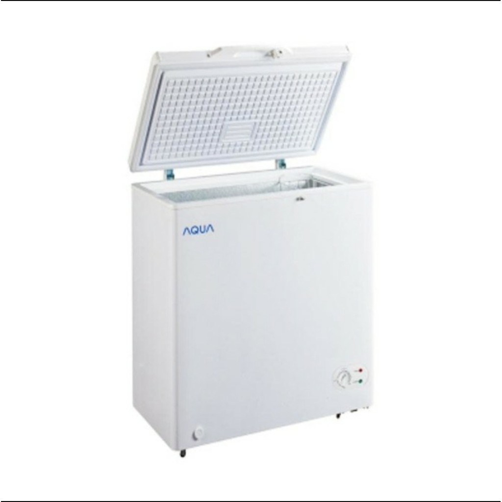 Jual CHEST FREEZER BOX AQUA JAPAN (SANYO) AQF100W [100 L] | Shopee ...