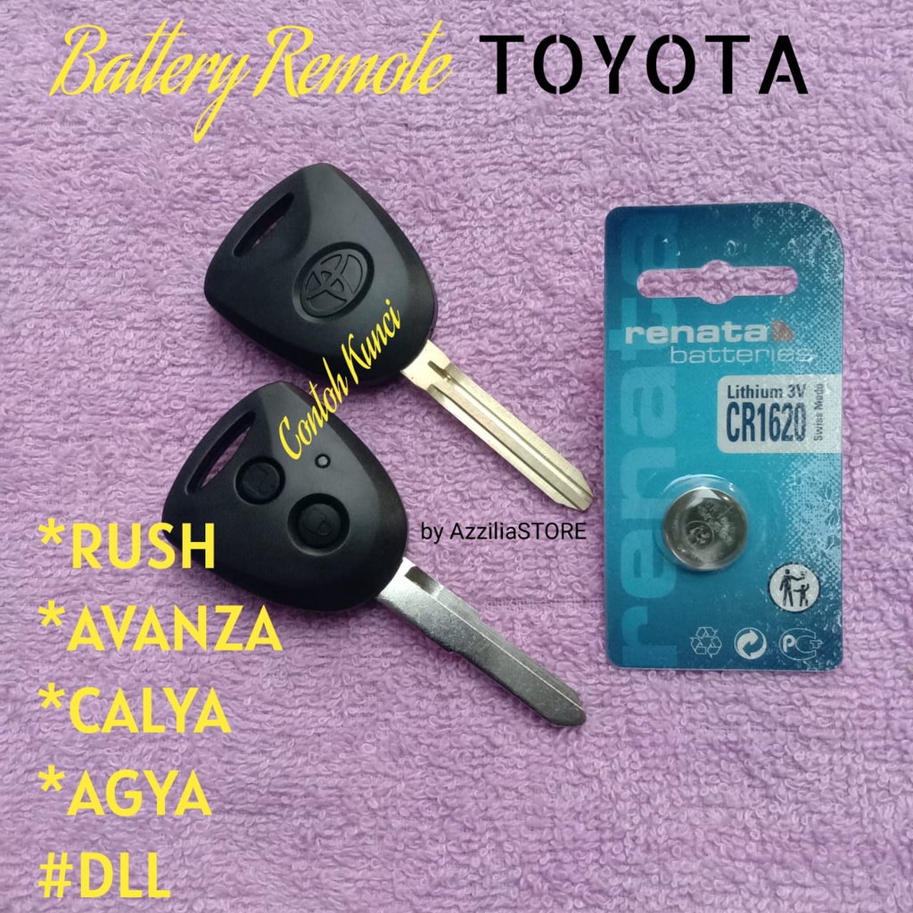 Jual Battery Baterai Batrai Batre Untuk Kunci Remote Remot Mobil Toyota ...
