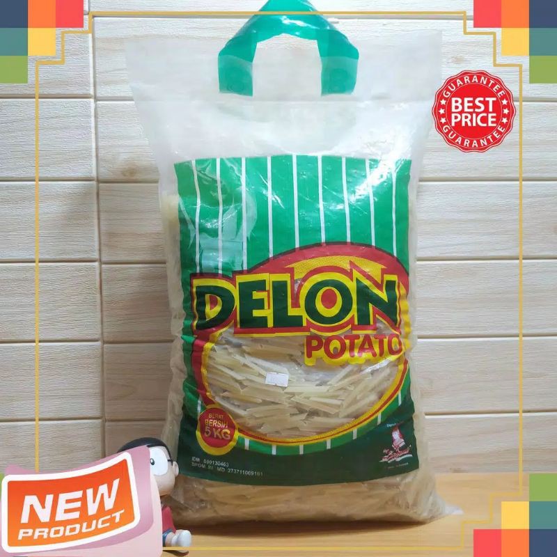 Jual potato stick 5kg DELON stik kentang | Shopee Indonesia