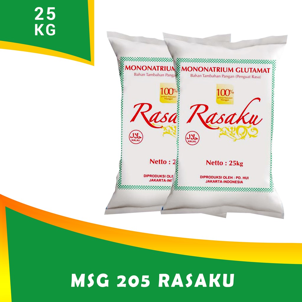 Jual Msg Rasaku 205 25kg/Vetsin/Micin/Penyedap Rasa (UNTUK PEMBELI ...