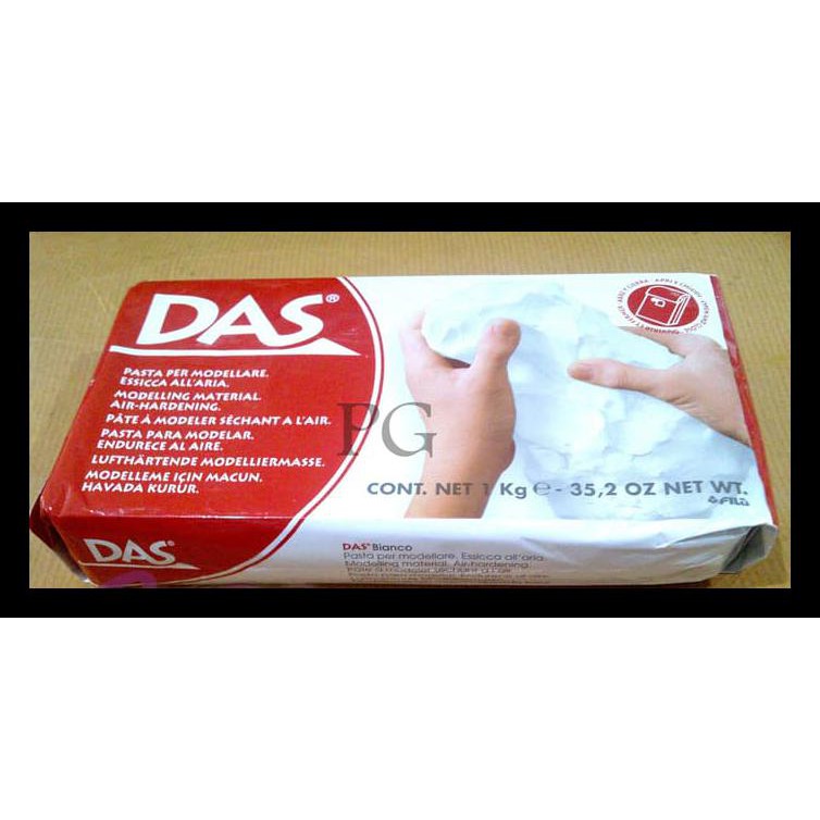 Jual Das Clay Putih 1 Kg Paper Clay 1Kg Terbaik | Shopee Indonesia