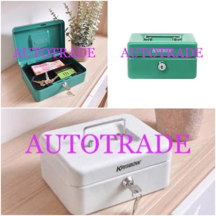 Jual Krisbow Cash Box 8 Inch - Putih - 8 Inch | Shopee Indonesia