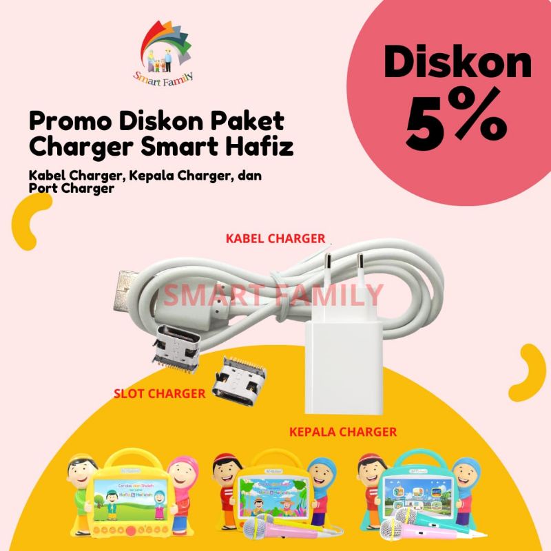 Jual Paket Hemat Charger Cas Dan Port Lubang Charge Cas Smart Hafiz ...