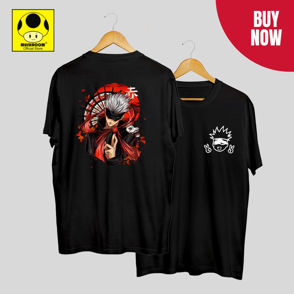 Jual Mushroom Distro - Kaos Gojou Satoru Anime Jujutsu Kaisen ...