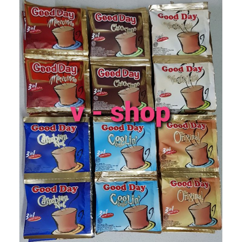 Jual GOOD DAY 3in1 20gr Sachet | Shopee Indonesia