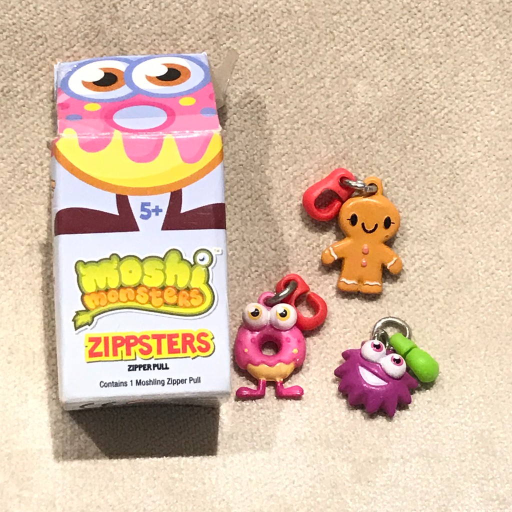 Jual Moshi Monster Zipper Zippsters Set | Shopee Indonesia