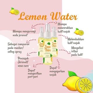 Jual Lemon water/air lemon 100ml | Shopee Indonesia