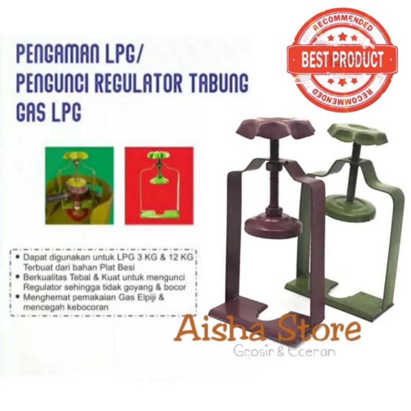 Jual ALAT PENGAMAN REGULATOR TABUNG GAS PENGUNCI REGULATOR GAS ANTI ...