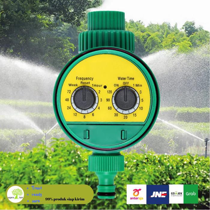 Jual water Timer Penyiram Irigasi Kebun Otomatis sprinkler Automatic ...
