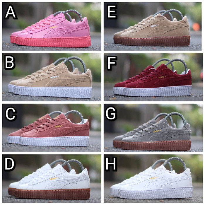Jual SEPATU PUMA RIHANNA X FENTY FULL WHITE SEPATU PUMA PUTIH RIHANNA ...