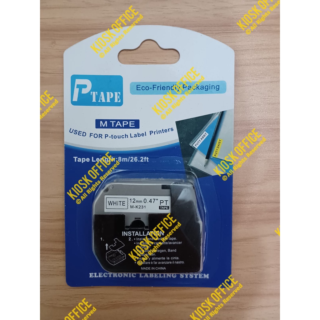 Jual Pita Label Tape Printer Brother (M - Label Tape) | Shopee Indonesia