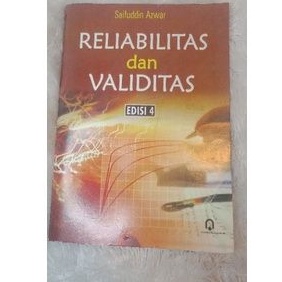 Jual Buku validitas dan reliabilitas saiffudin azwar | Shopee Indonesia