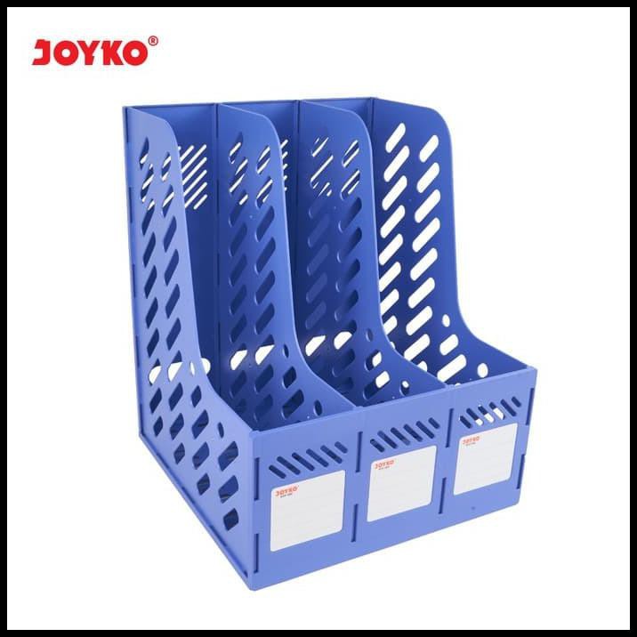 Jual Box File Keranjang Plastik Rakit 3 Susun Joyko Bof-3Be Blue ...