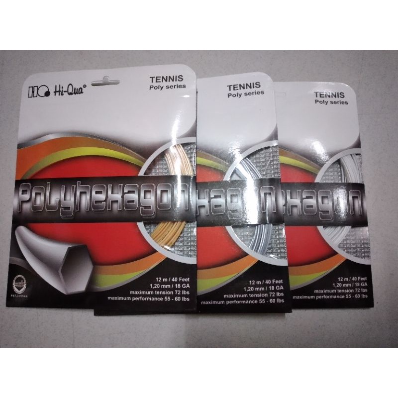 Jual Senar Tenis Hiqua Poly Hexagon | Shopee Indonesia