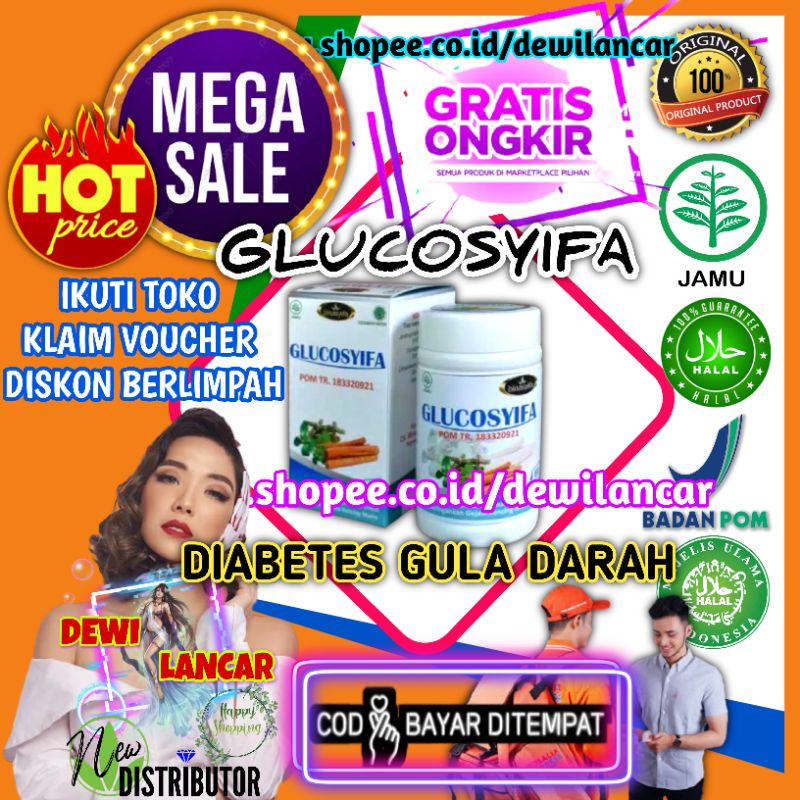 Jual OBAT KOMPLIKASI GLUCOSYIFA ASLI 100% ORIGINAL OBAT DIABETES GULA ...