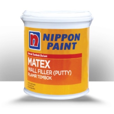 Jual NIPPON PAINT MATEX WALL FILLER PUTTY 1KG / CAT DEMPUL PLAMIR TEMBOK | Shopee Indonesia