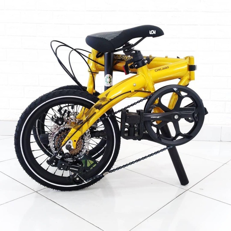 Jual New Release Sepeda Lipat Dahon Ion Chicago 16inch 7 Speed 2021 ...