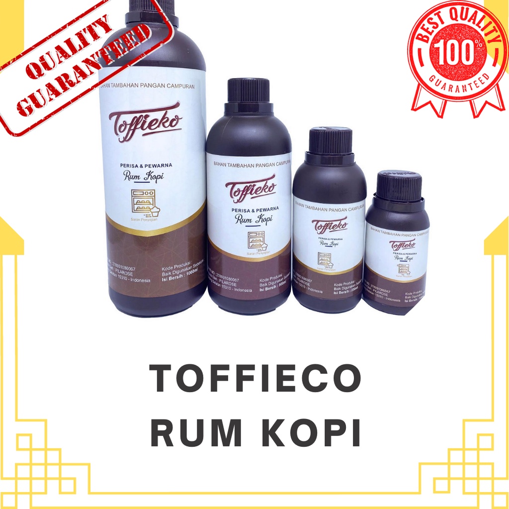 Jual Toffieco Rum Kopi Toffieco 100 Gram | Shopee Indonesia