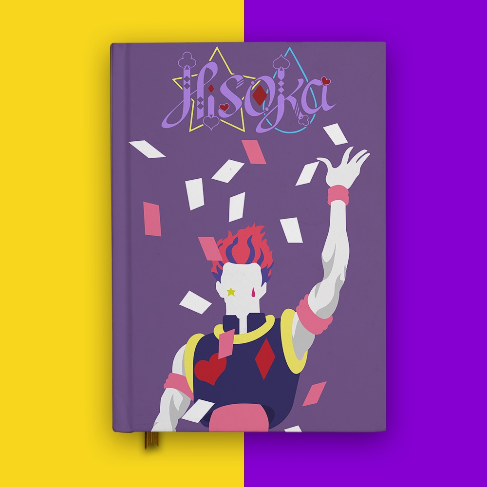 Jual Buku Catatan Notebook Hunter X Hunter Hisoka Marrow Anime Custom ...