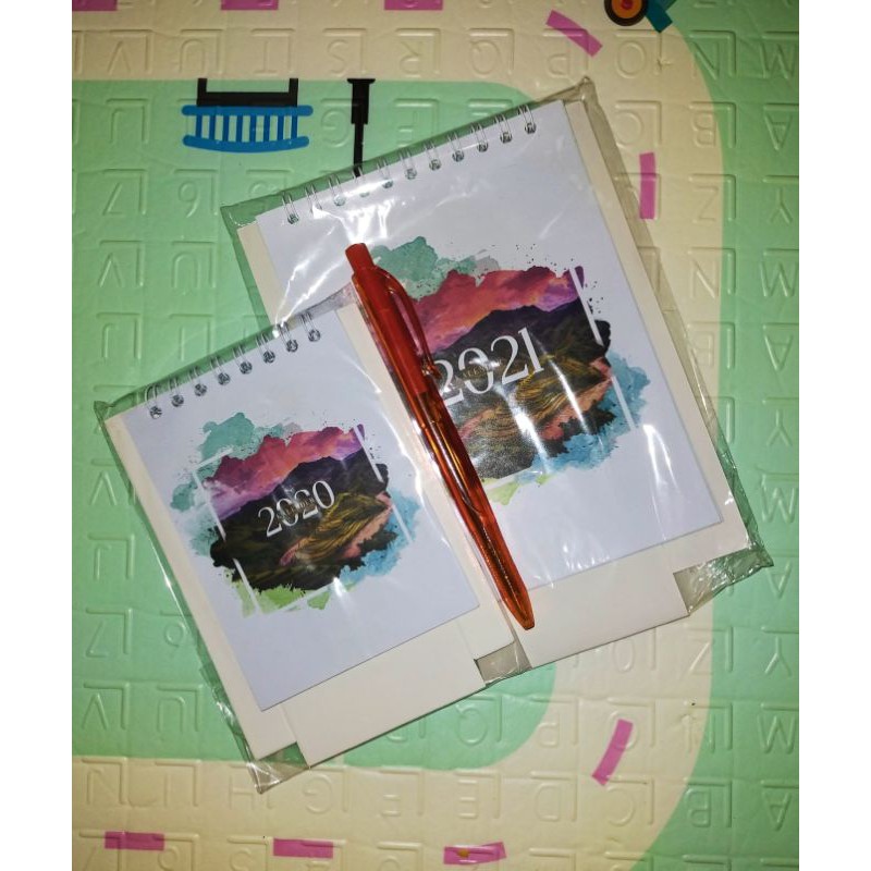 Jual Kalender Mini 2021 Kalender Duduk Kalender Note | Shopee Indonesia