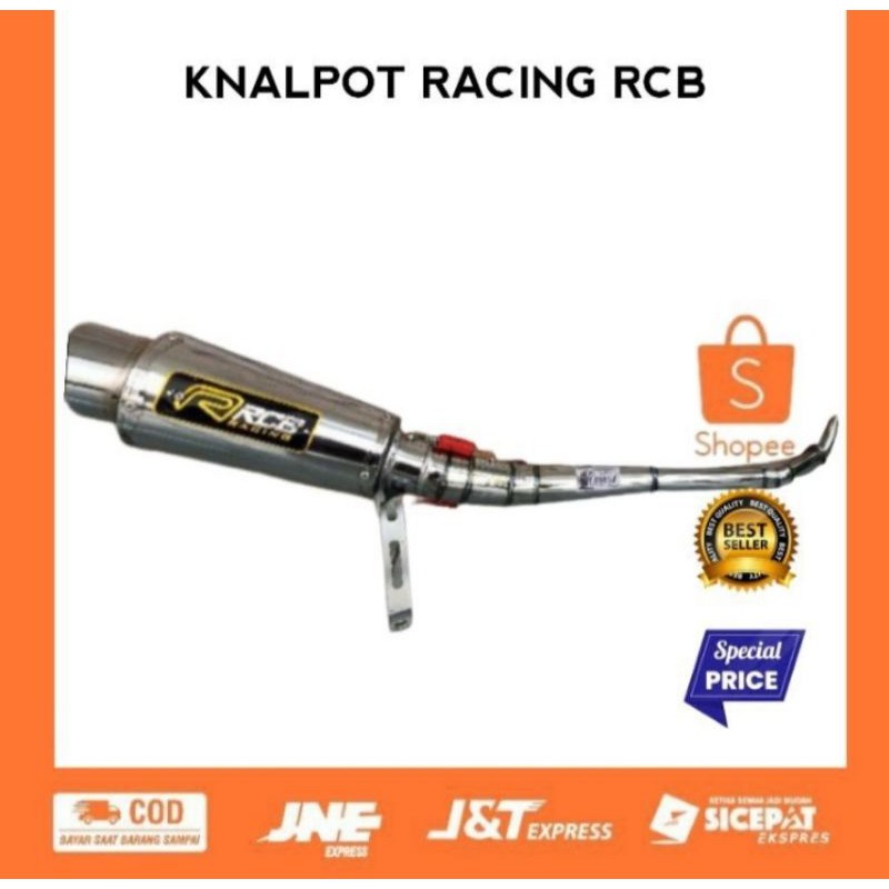 Jual knalpot racing Rcb , buat motor supra 110,vega,smash,shogun ...