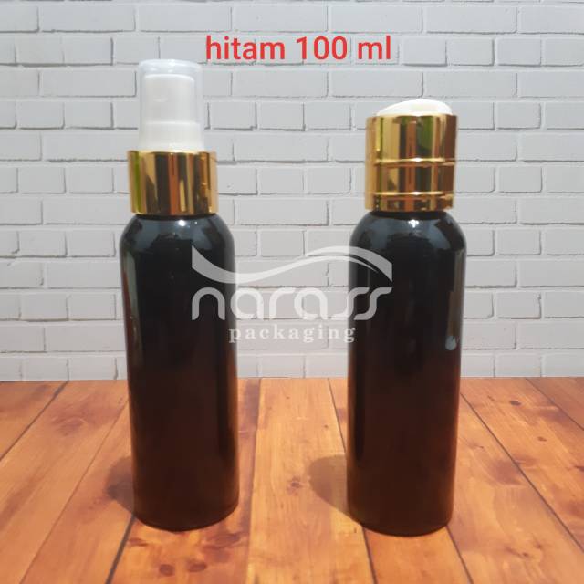 Jual Botol hitam 100 ml | Shopee Indonesia