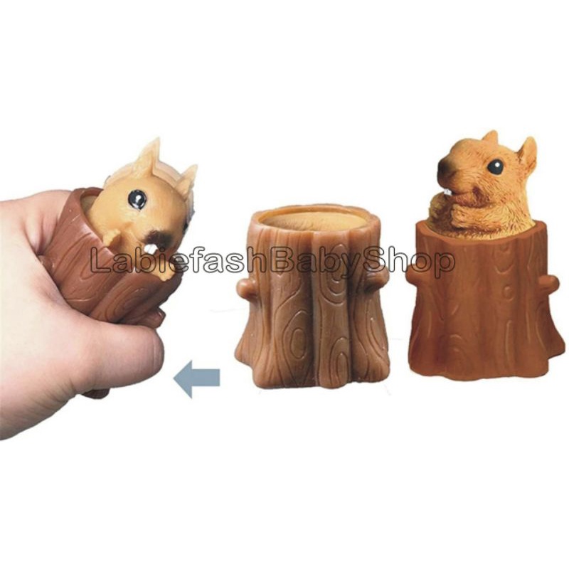 Jual Mainan Tupai Pop It Squishy Squezee Toy / Mainan Anak Tupai Pencet ...