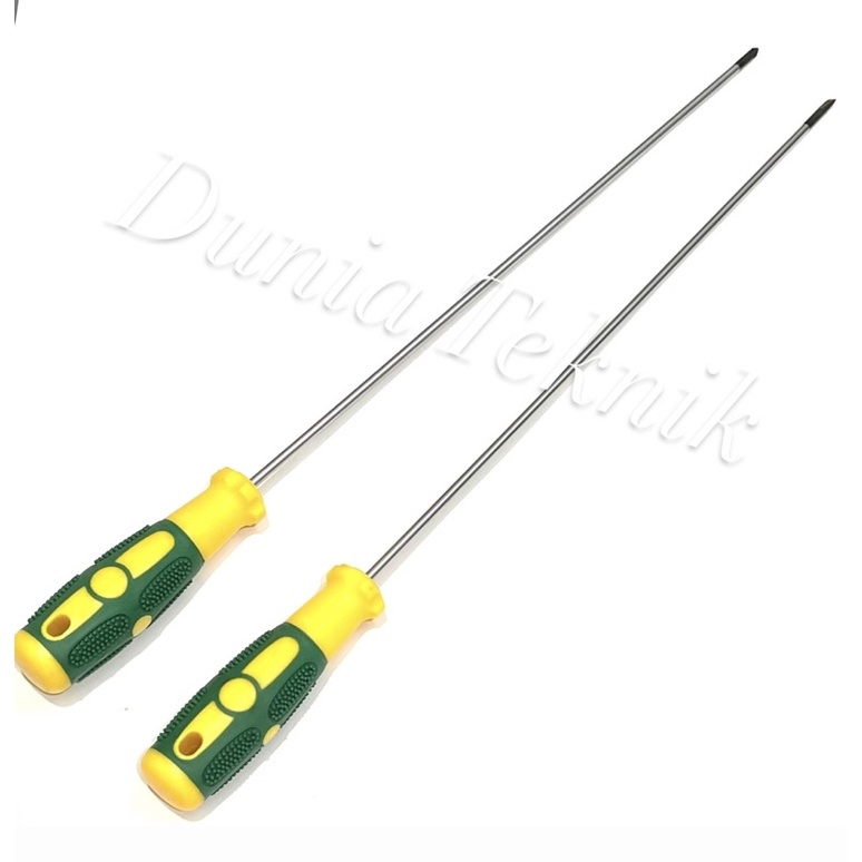 Jual Obeng Panjang Set 2 Pcs Min Plus Obeng 12” Obeng Setting ...