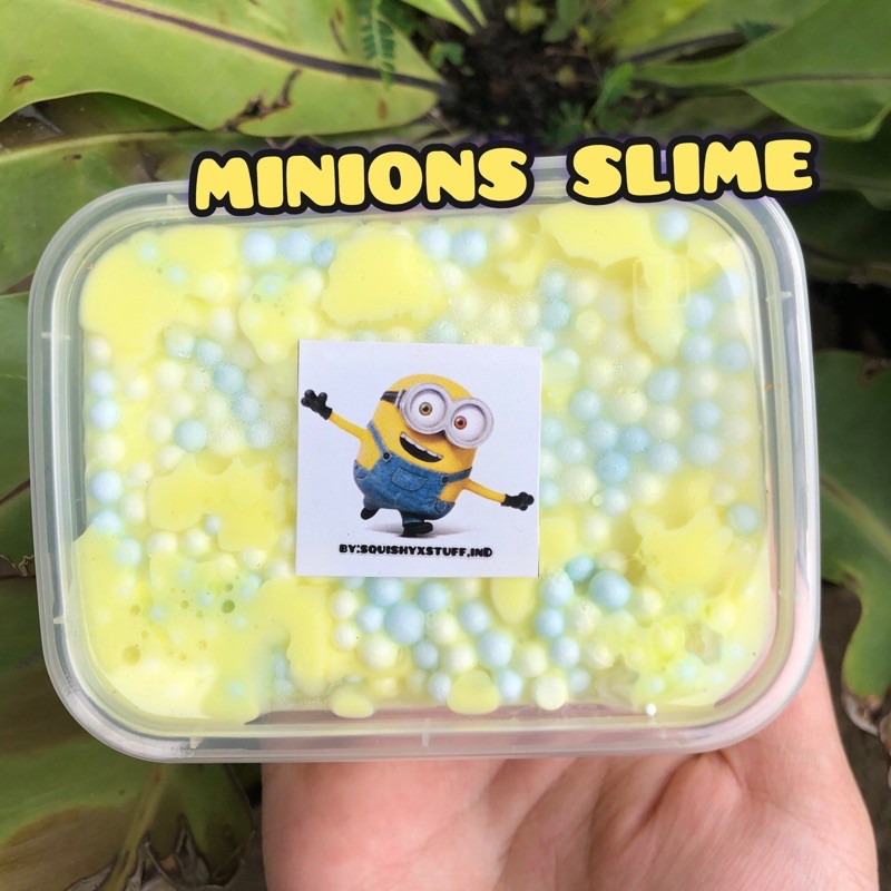 Jual MINIONS SLIME 200g | Shopee Indonesia