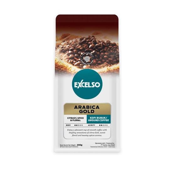Jual kopi excelso arabica gold 200gr | Shopee Indonesia