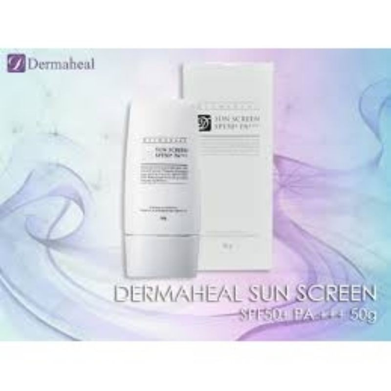 Jual DERMAHEAL SUNSCREEN SPF 50+ PA++ sunblock korea reg bpom 50 gr ...