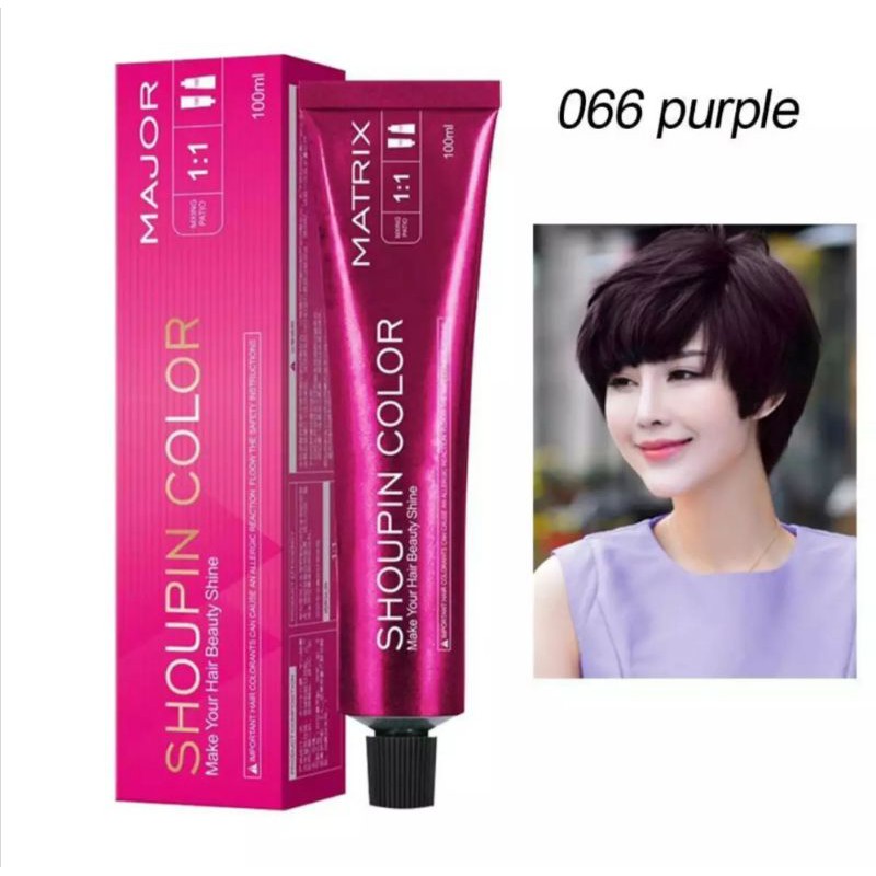 Jual SHOUPIN COLOR MATRIX 100ml Cat Rambut Profesional | Shopee Indonesia