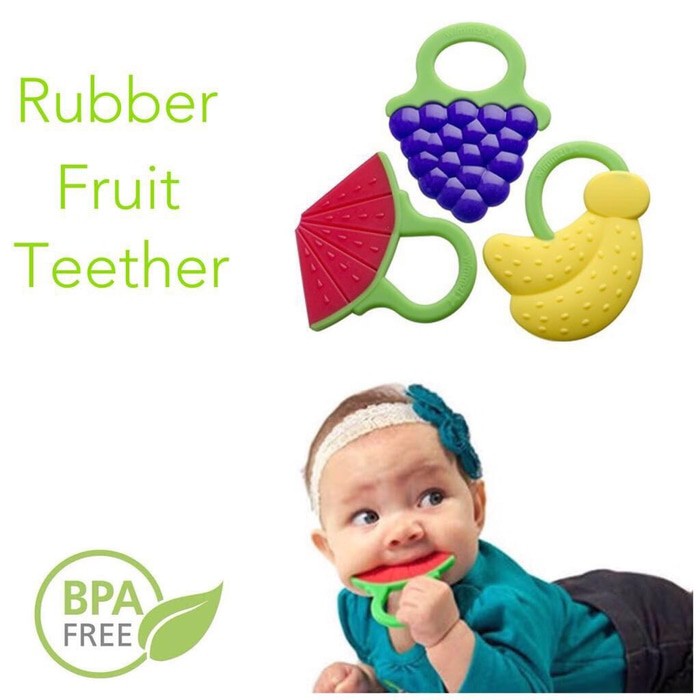 Jual Rubber Fruit Teether Bayi Murah BPA FREE Yeo Yeo Buah CBKS 12 LC ...