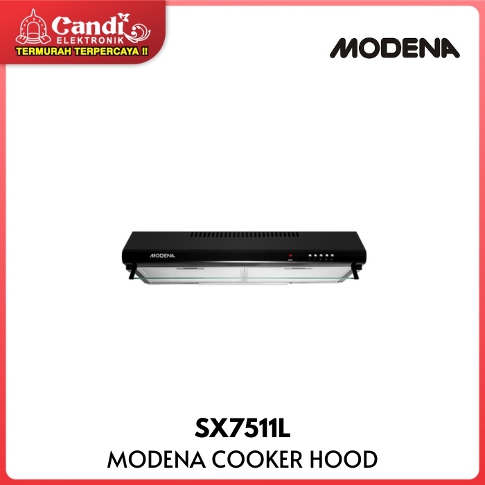 Jual MODENA Cooker Hood Penghisap Asap Dapur SX7511L | Shopee Indonesia
