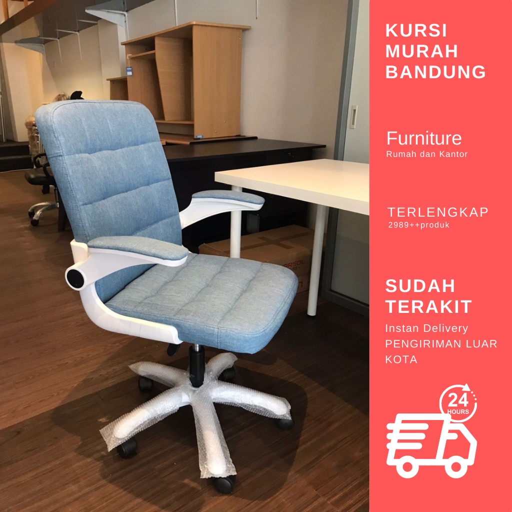 Jual Kursi Kantor Kerja Belajar Gaming Staff Roda Hidrolik - 910 New ...