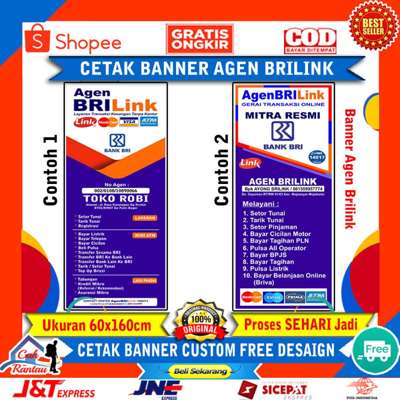 Jual Cetak Banner Agen Brilink Spanduk Baliho Mitra Partner Usaha ...