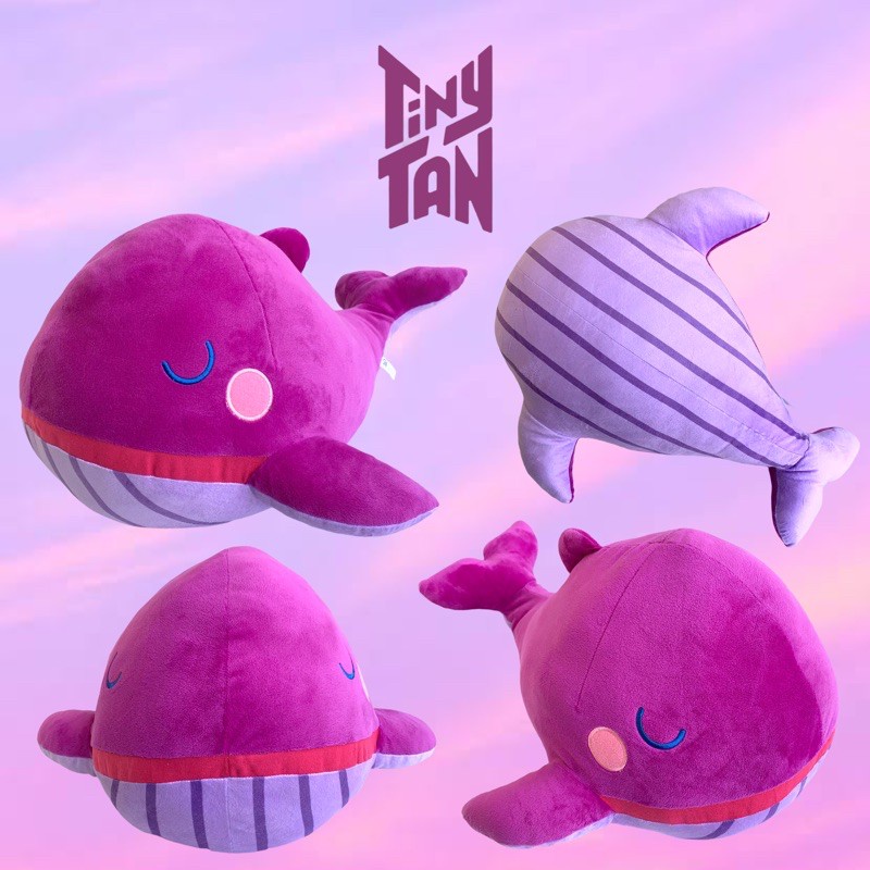 Jual Boneka Paus Whale Tinytan Plush Doll Toys Bahan Halus Hadiah Ulang ...