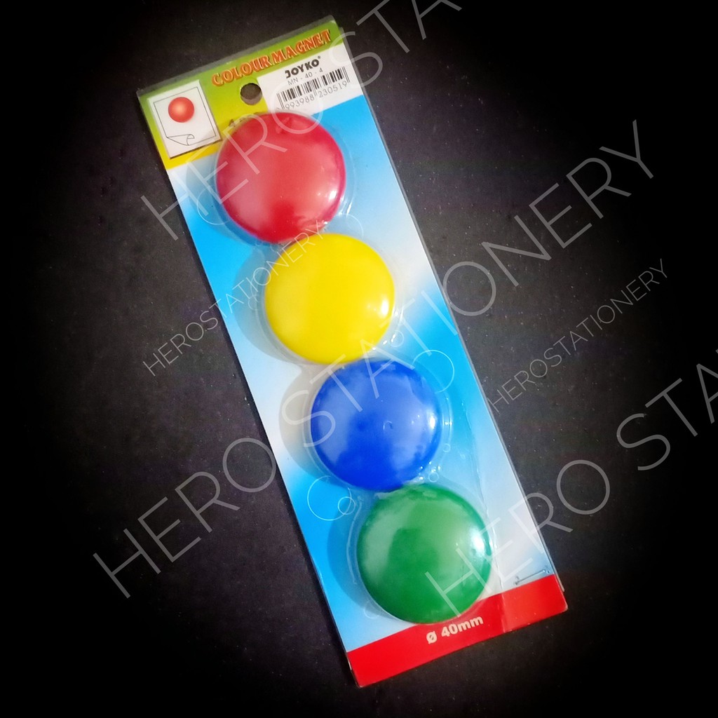 Jual Magnet tempel kulkas fridge magnets bundar joyko MN-40-4 MN-30-5 ...