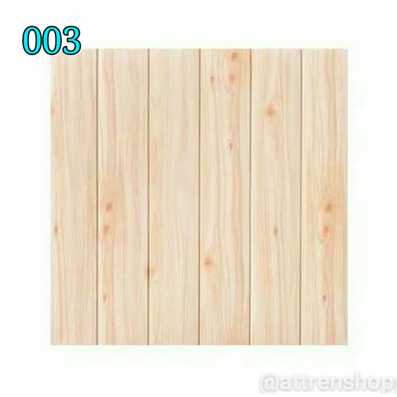 Jual Wallpaper Foam Panel Serat Kayu 70cm x 70cm | Shopee Indonesia