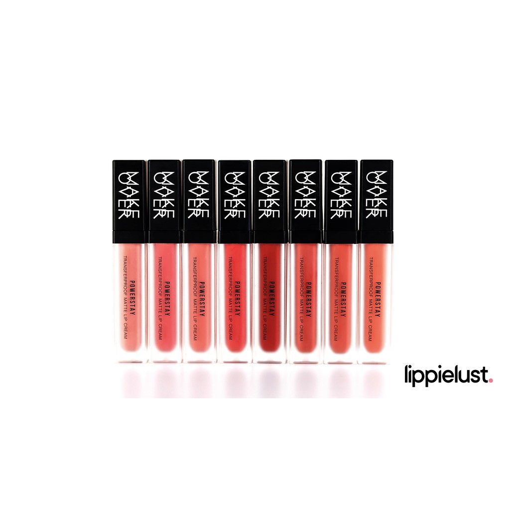 Jual MAKE OVER Transferproof Matte Lipcream | Makeover Lip Cream Matte ...