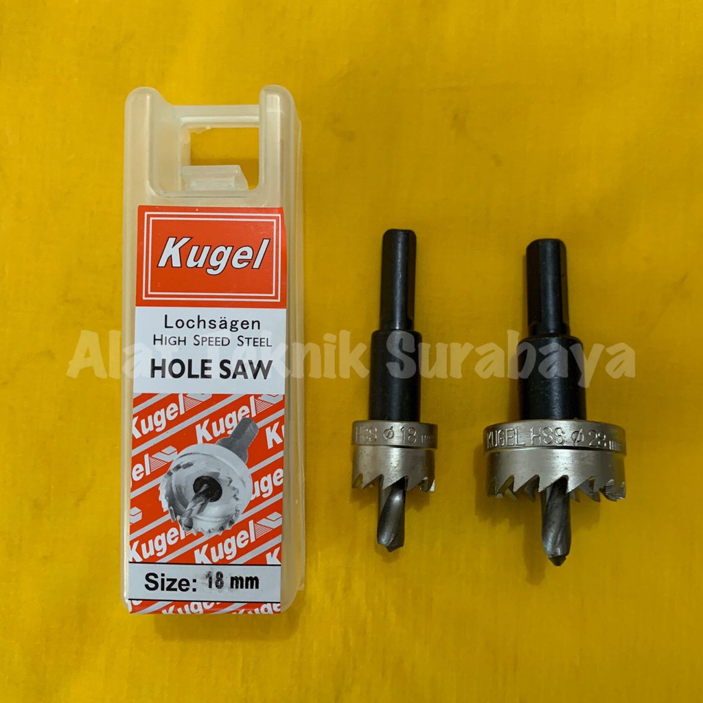 Jual HOLE SAW KUGEL 23 MM HSS HIGH SPEED STEEL MATA BOR BESI KAYU ...