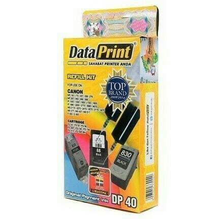 Jual Data Print Tinta Refill Hitam DP 40 | Shopee Indonesia